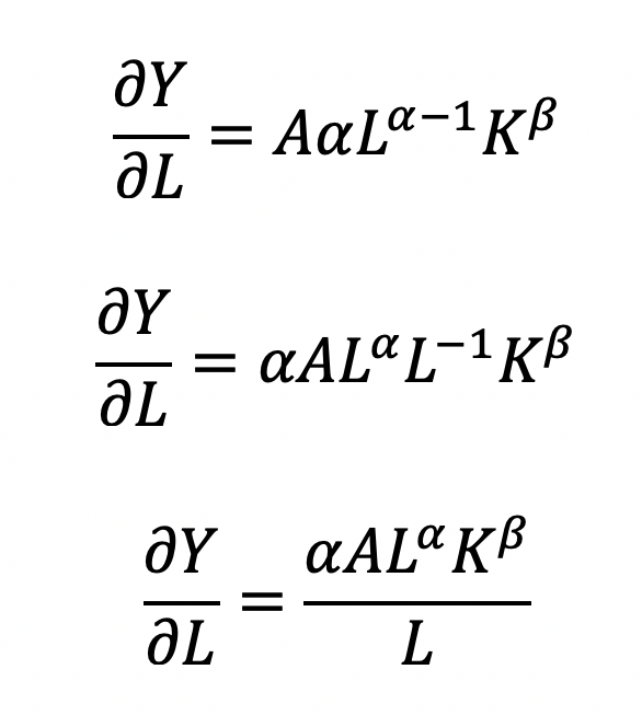 Cobb-Douglas production function and costs minimization problem — Mark ...