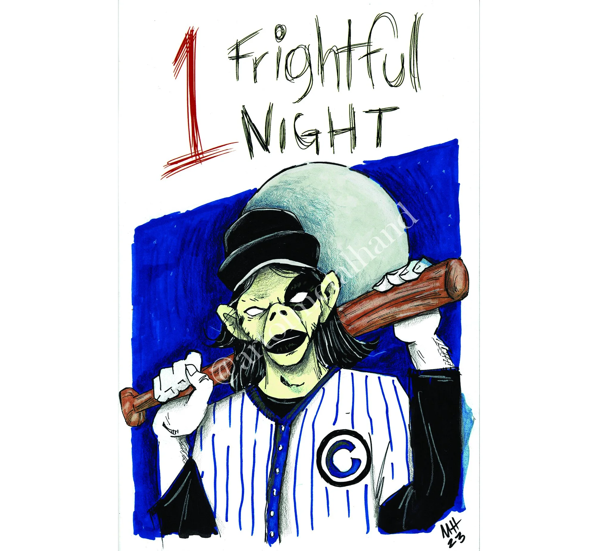 Baseball Furies Drawing