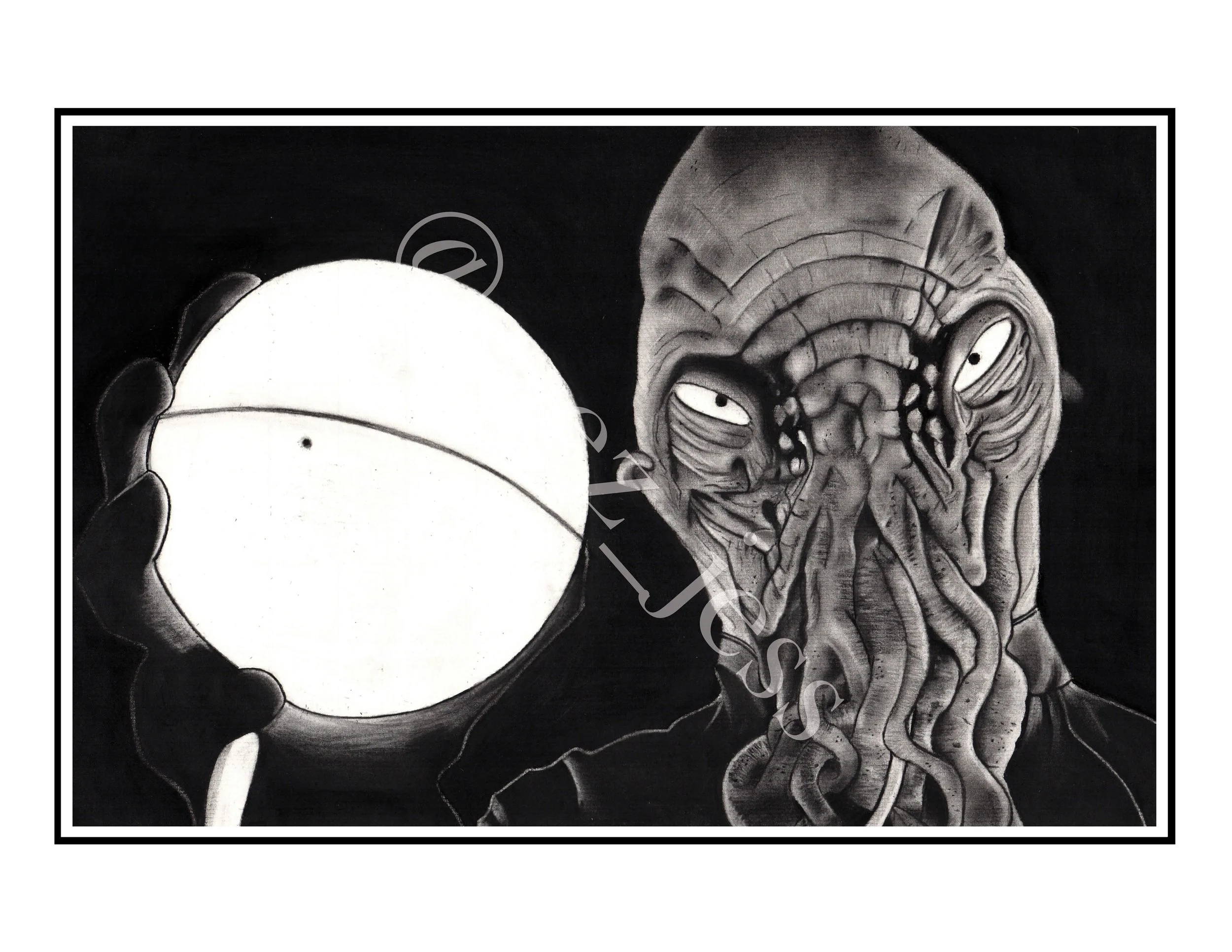 Ood Doctor Who Drawing