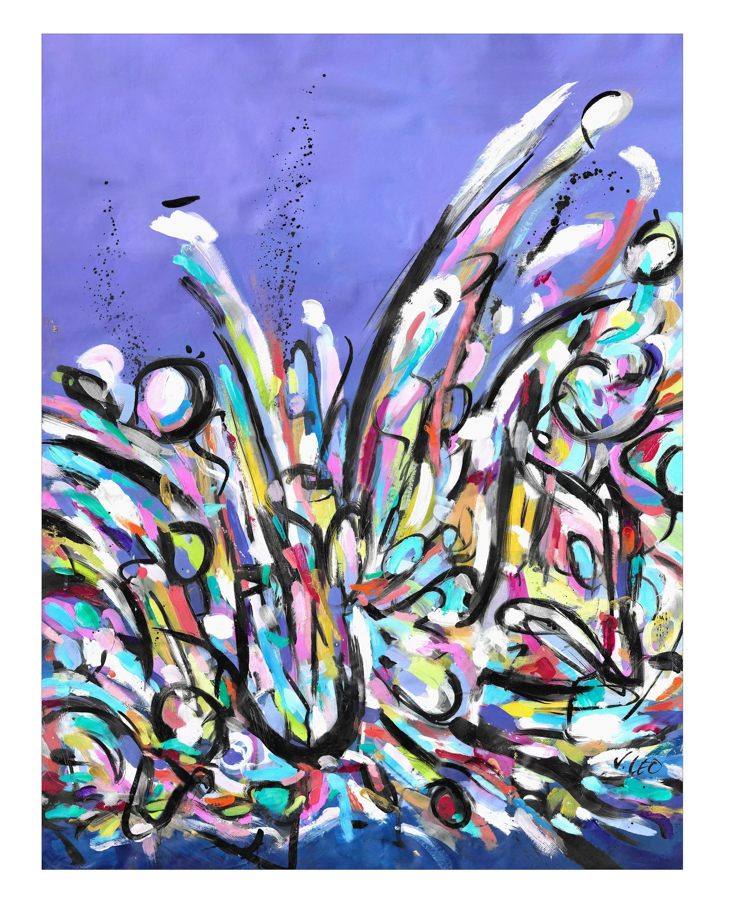 Abstract Fall Paintings