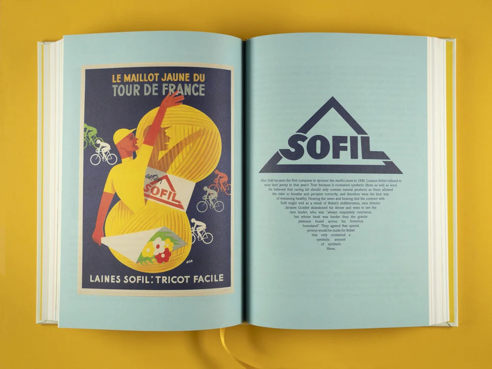 YELLOW JERSEY DETAILS — Matt Broughton Book Design