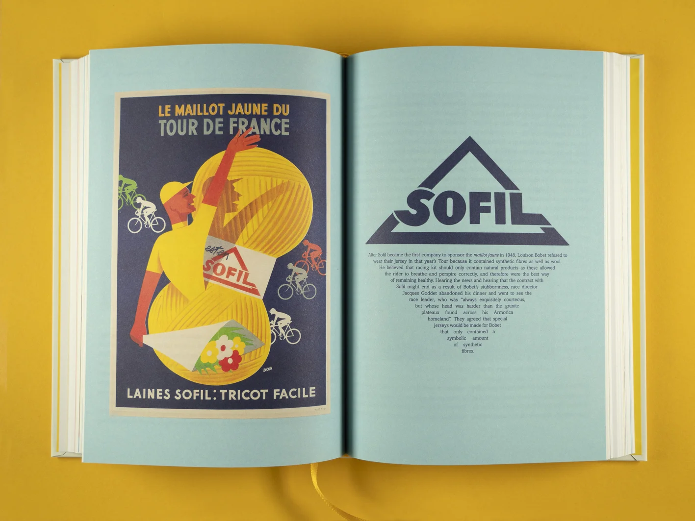 YELLOW JERSEY DETAILS — Matt Broughton Book Design