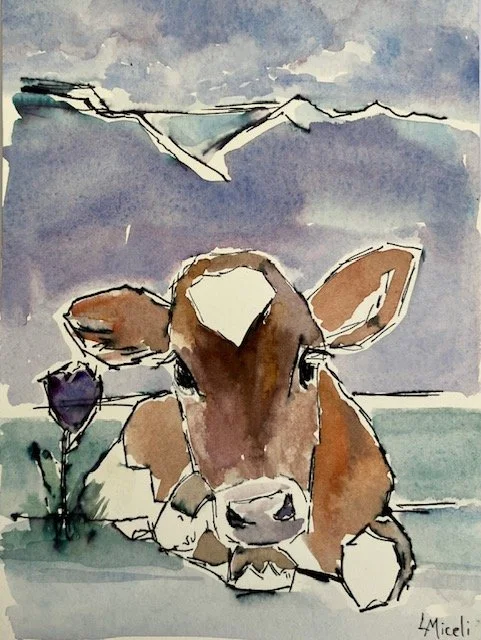Ink and Watercolor — Lisa Miceli Art