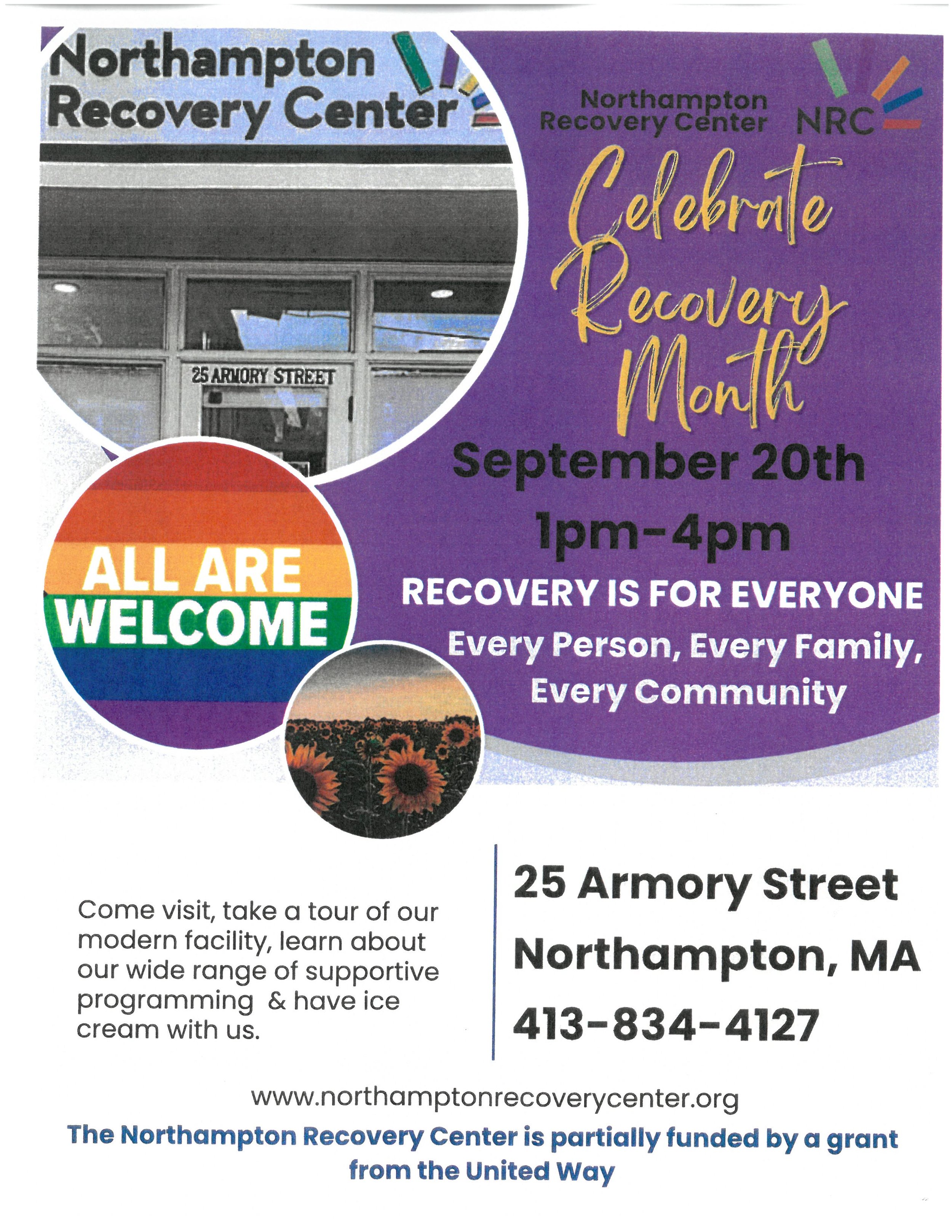 NRC Recovery Month Celebration Northampton Recovery Center