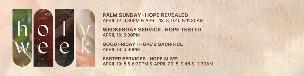Easter at The Garden — The Garden Fellowship — Indio, CA