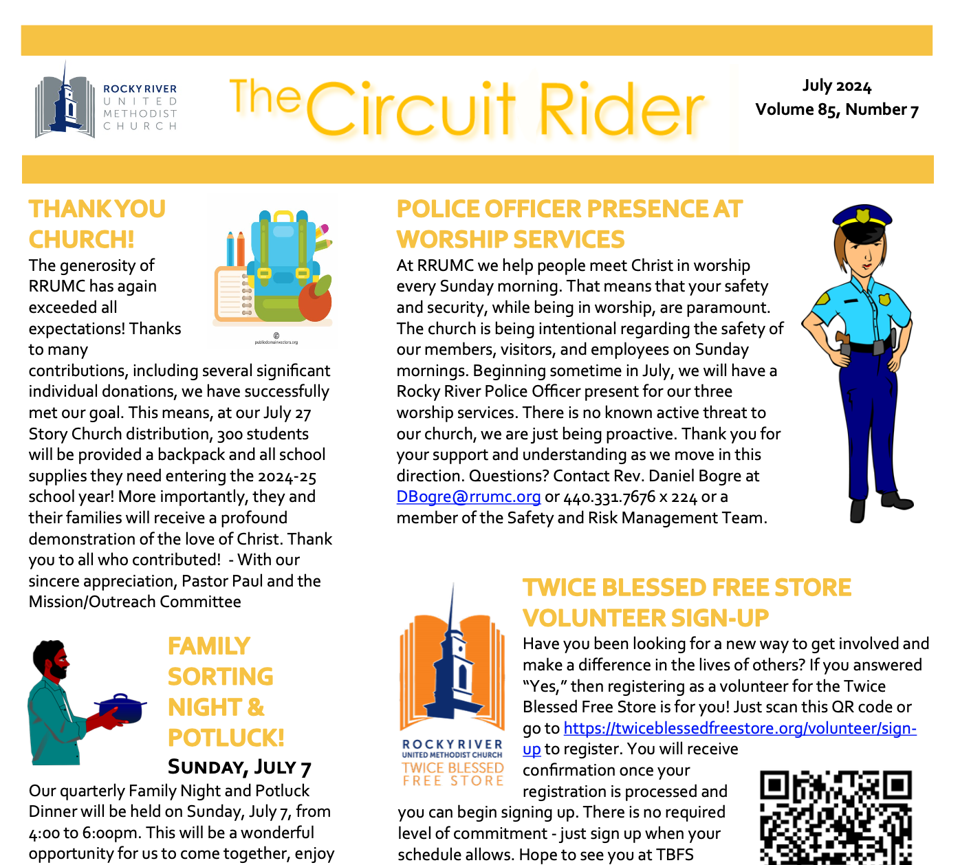 Circuit Rider – July 2024 — Rocky River United Methodist Church