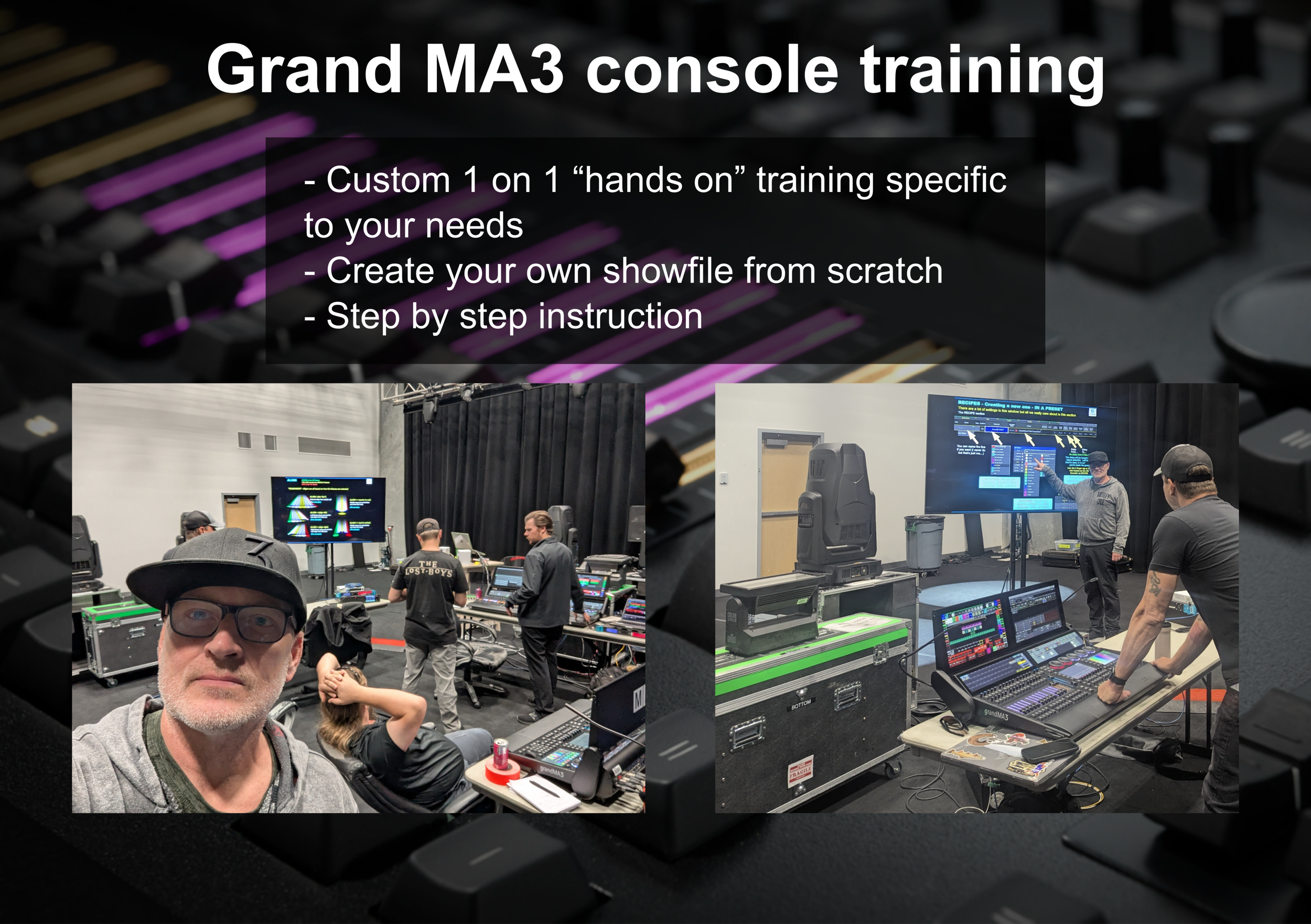 Grand MA3 Console Training — 3 Phase Global Inc.