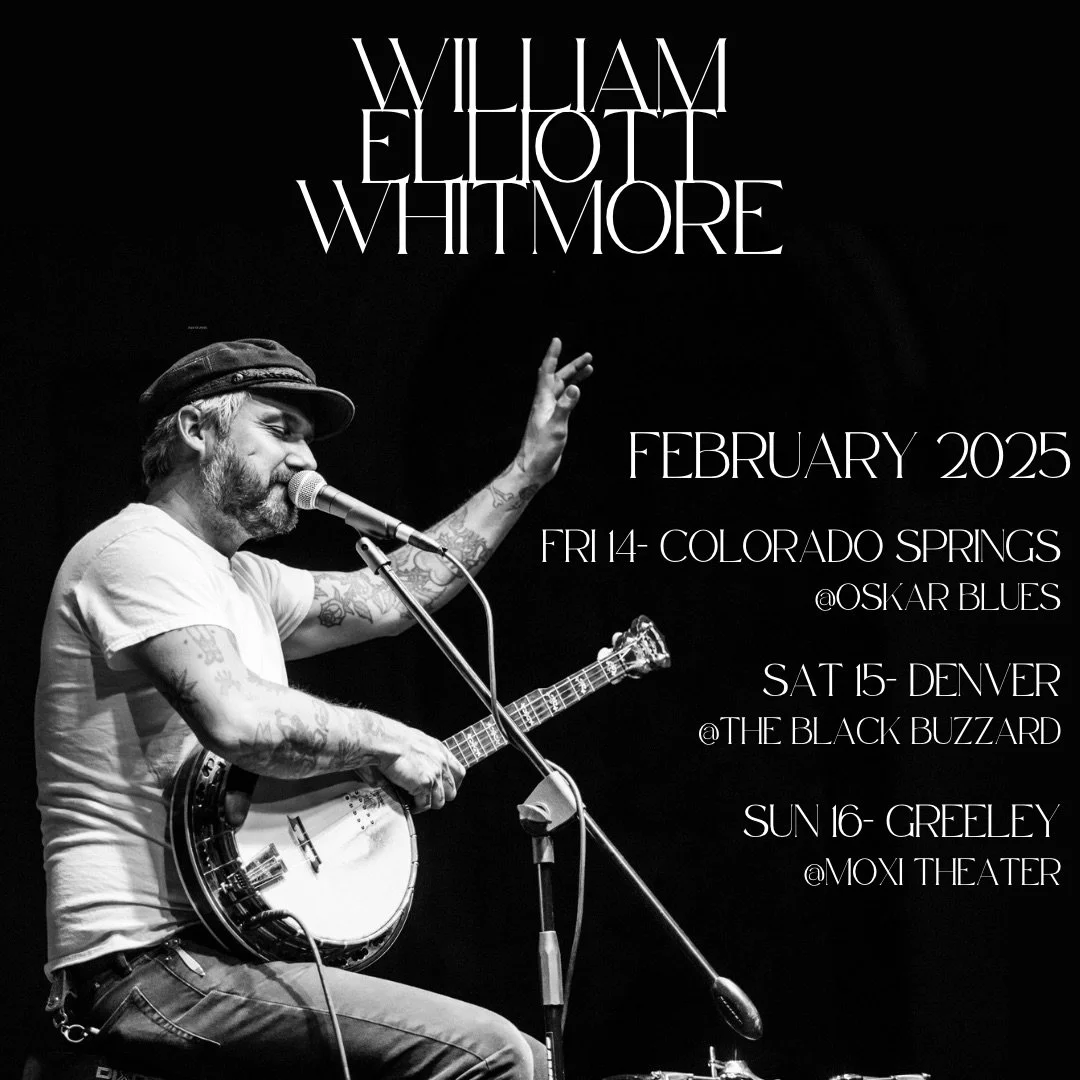 Upcoming Tour Dates — William Elliott Whitmore