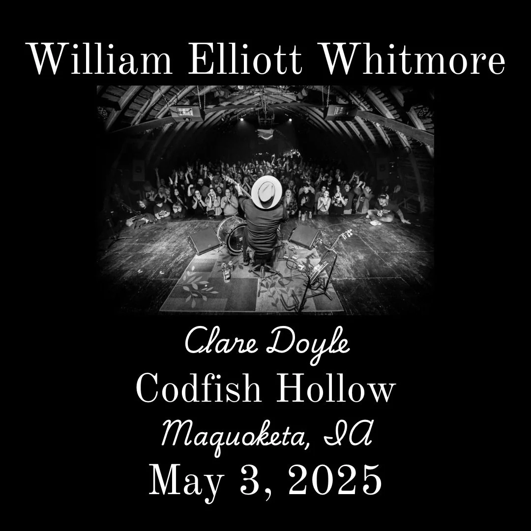 Upcoming Tour Dates — William Elliott Whitmore