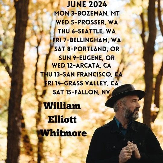 Upcoming Tour Dates — William Elliott Whitmore