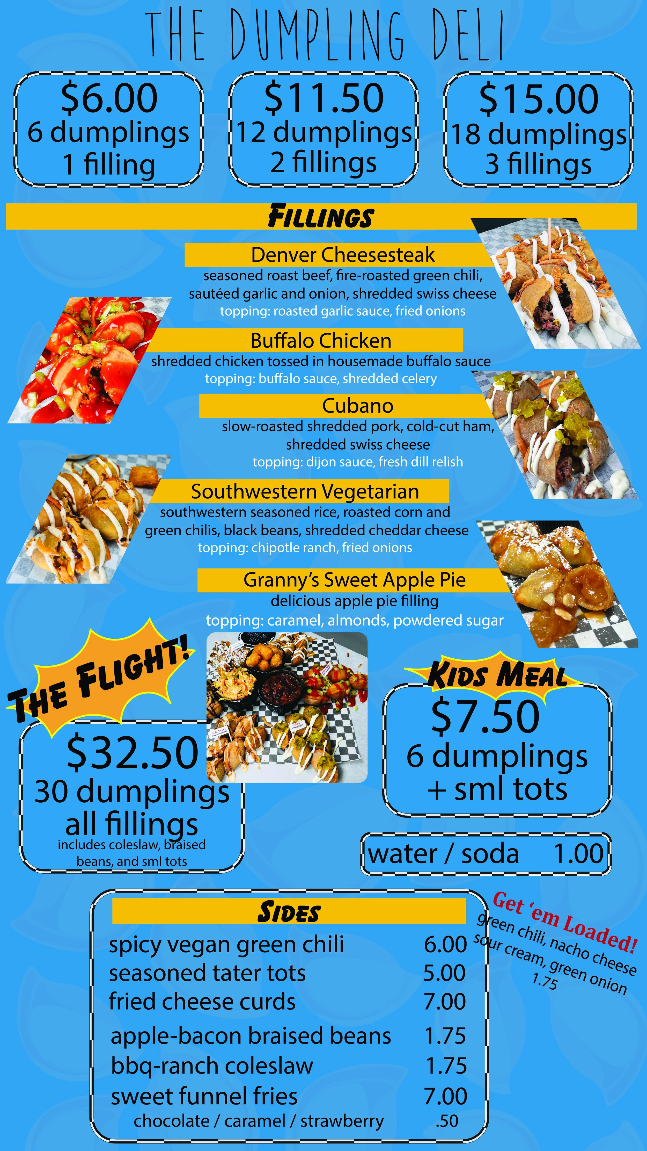Menu — The Dumpling Deli