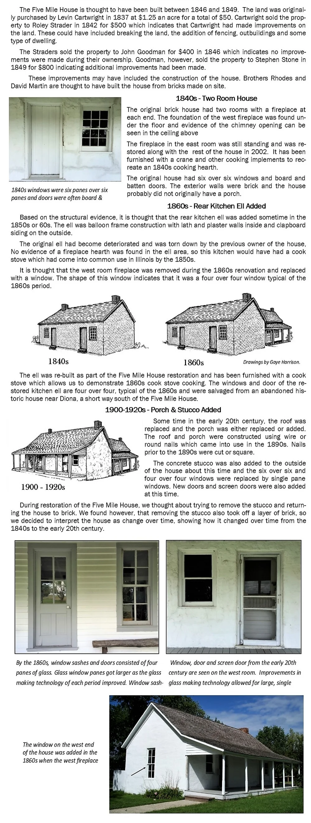The Changing Five Mile House — Five Mile House