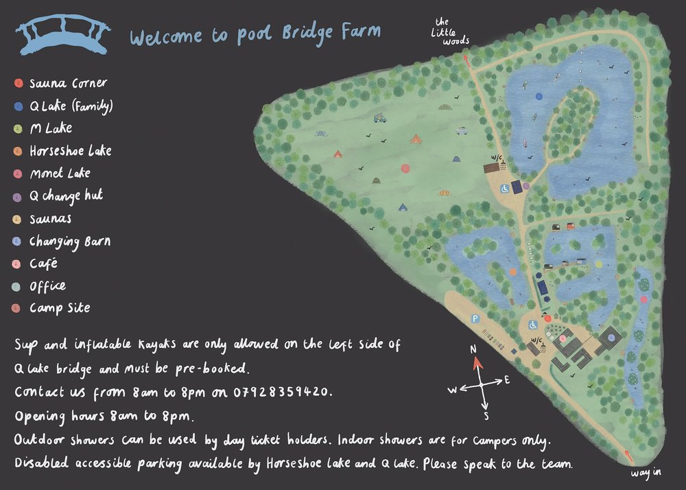 Venue Map — Pool Bridge Farm