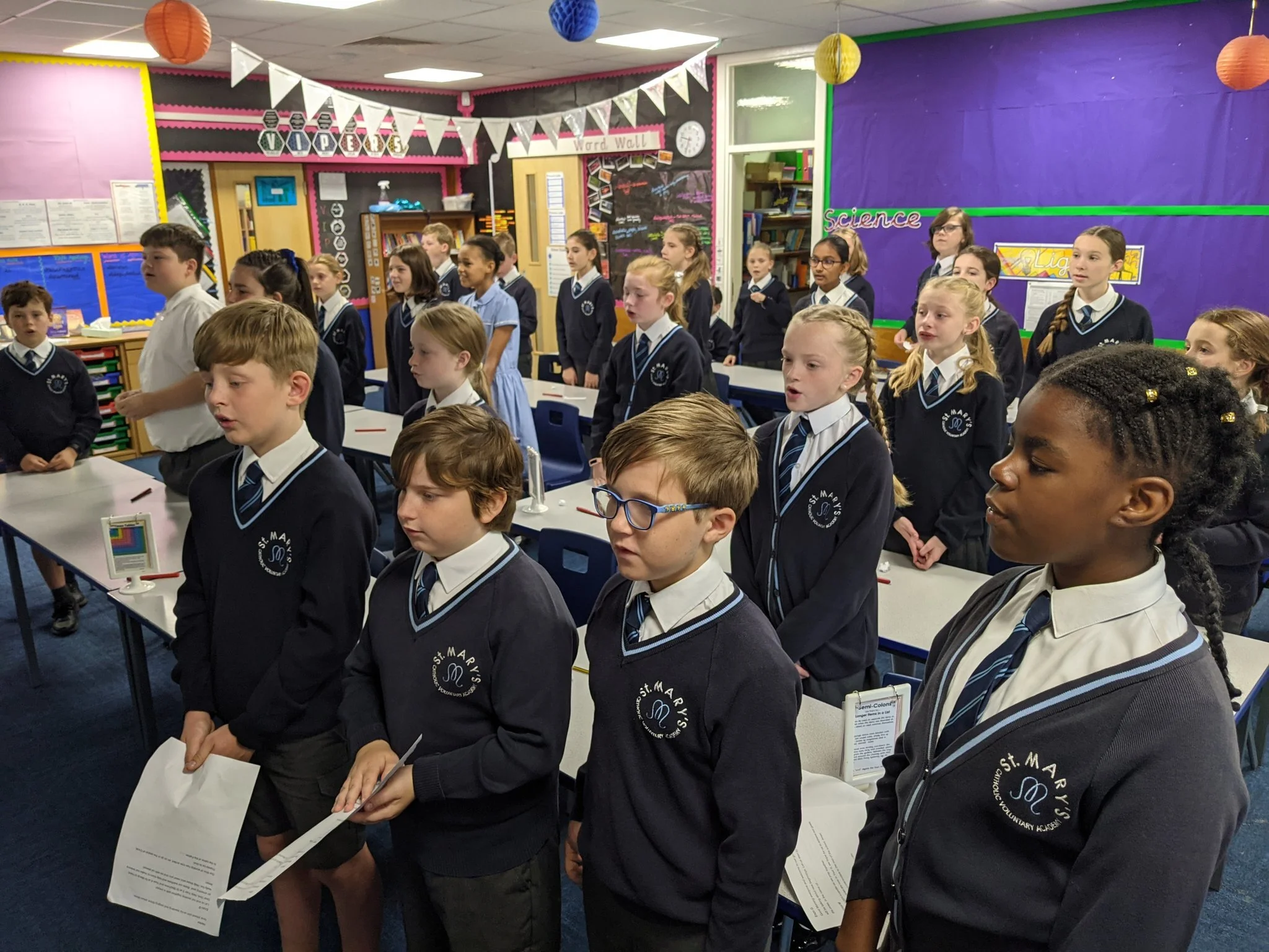 Collective Worship — St. Mary's Horsforth Catholic Voluntary Academy