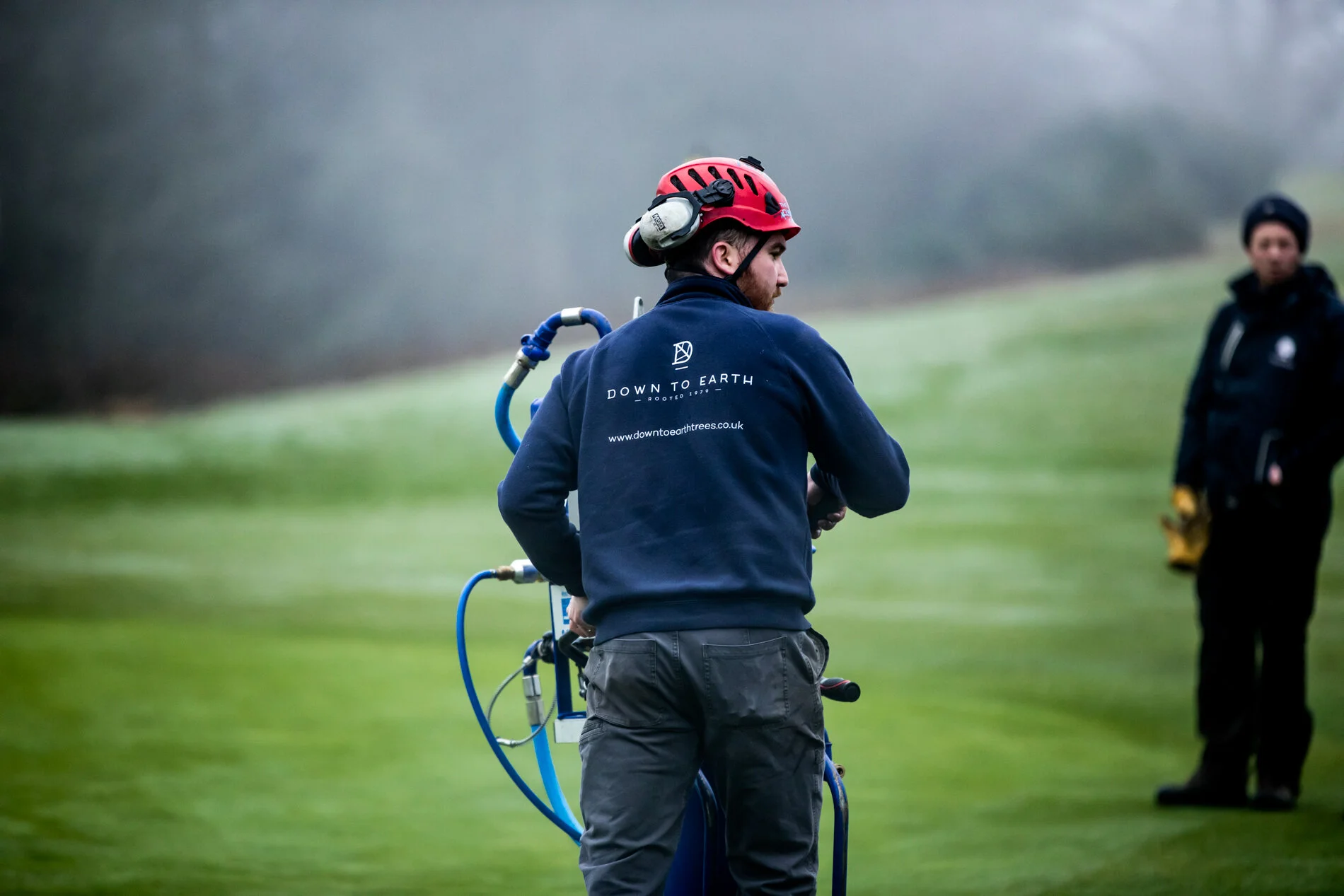 Decompaction Service for Golf Course Drainage | Down to Earth Trees Ltd