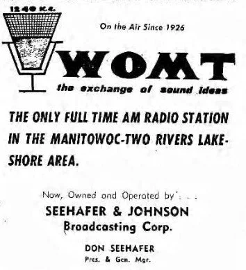WOMT Radio Went on the Air in 1926 — Manitowoc County Historical Society