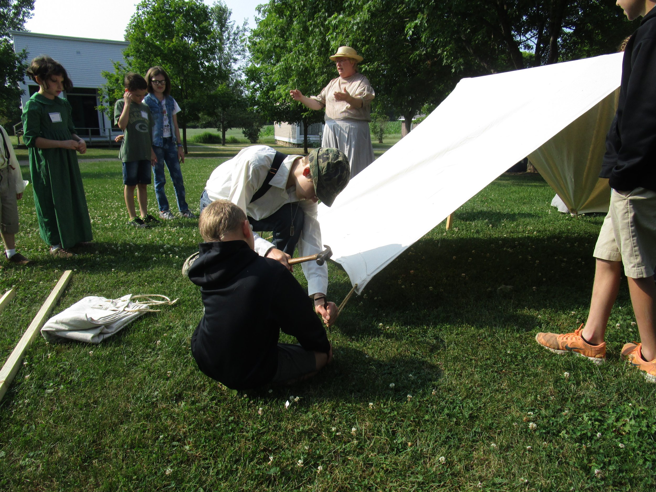 Civil War: Camp Pinecrest (Age 6 - 12) — Manitowoc County Historical ...