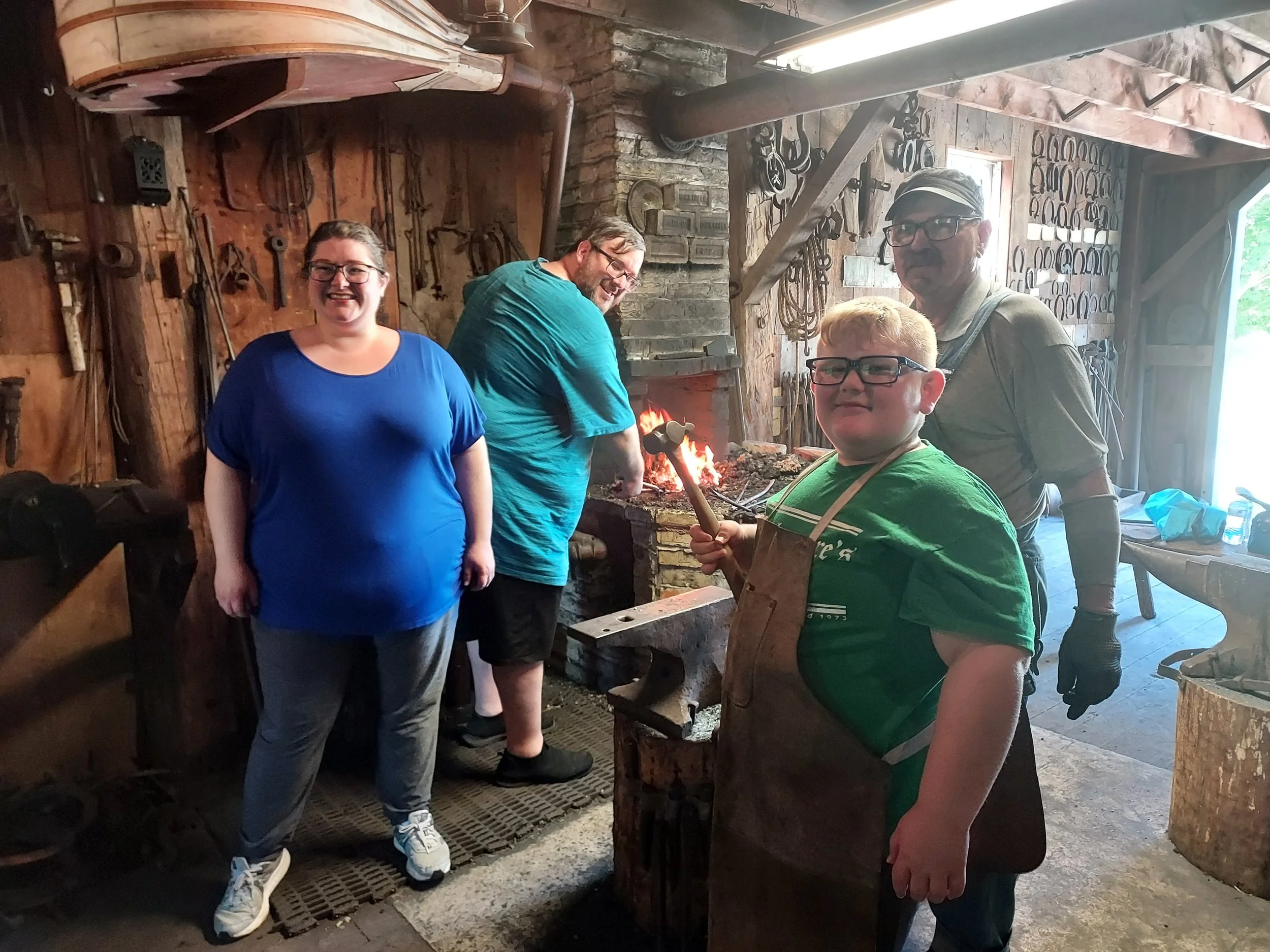 Family Blacksmithing: Create-Connect Workshop — Manitowoc County Historical Society