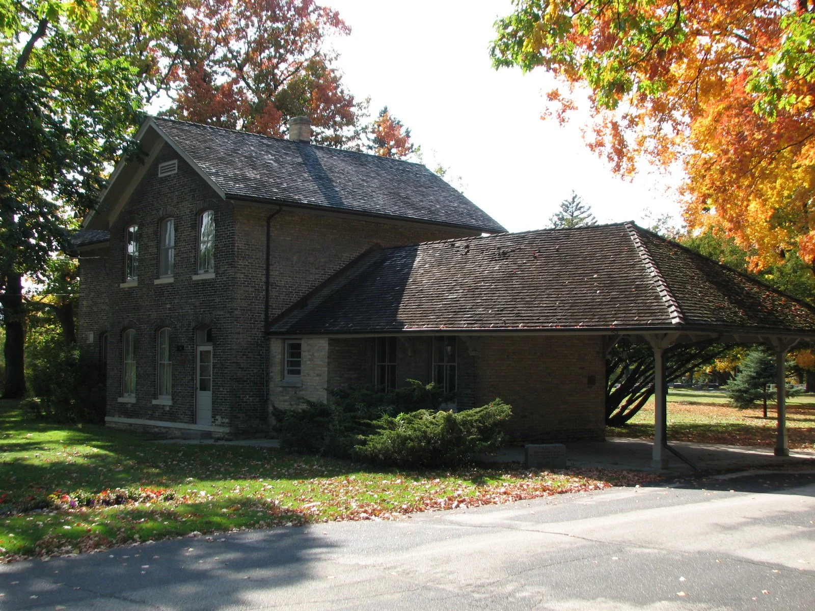 Evergreen Cemetery’s Sexton House Dates from 1878 — Manitowoc County ...