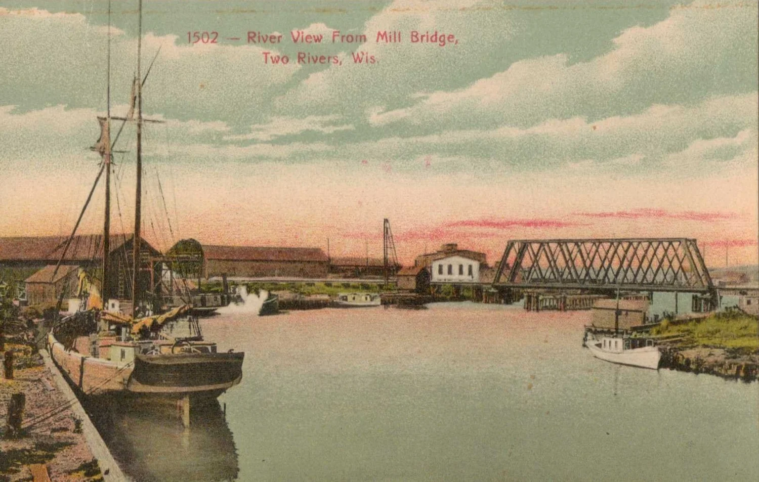 Mary A. Gagnon: The first lake tugboat built at Two Rivers — Manitowoc ...