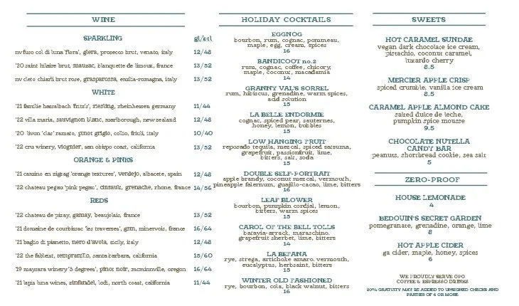 Menu — LEONs FULL SERVICE