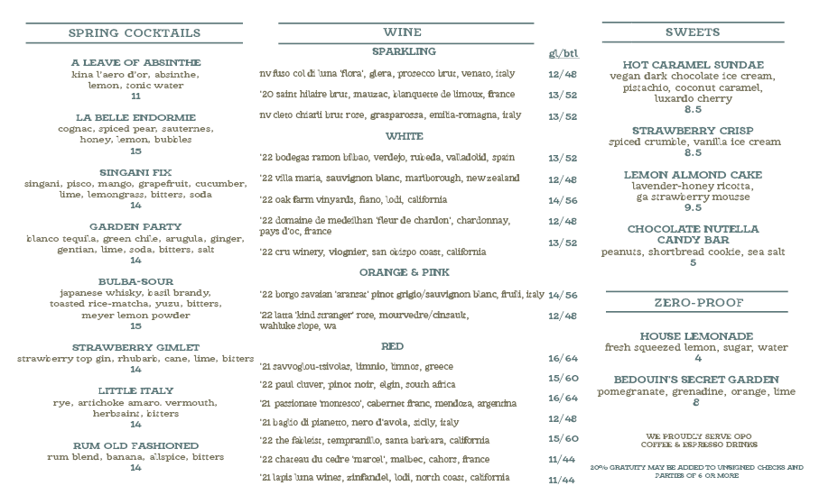 Menu — LEONs FULL SERVICE