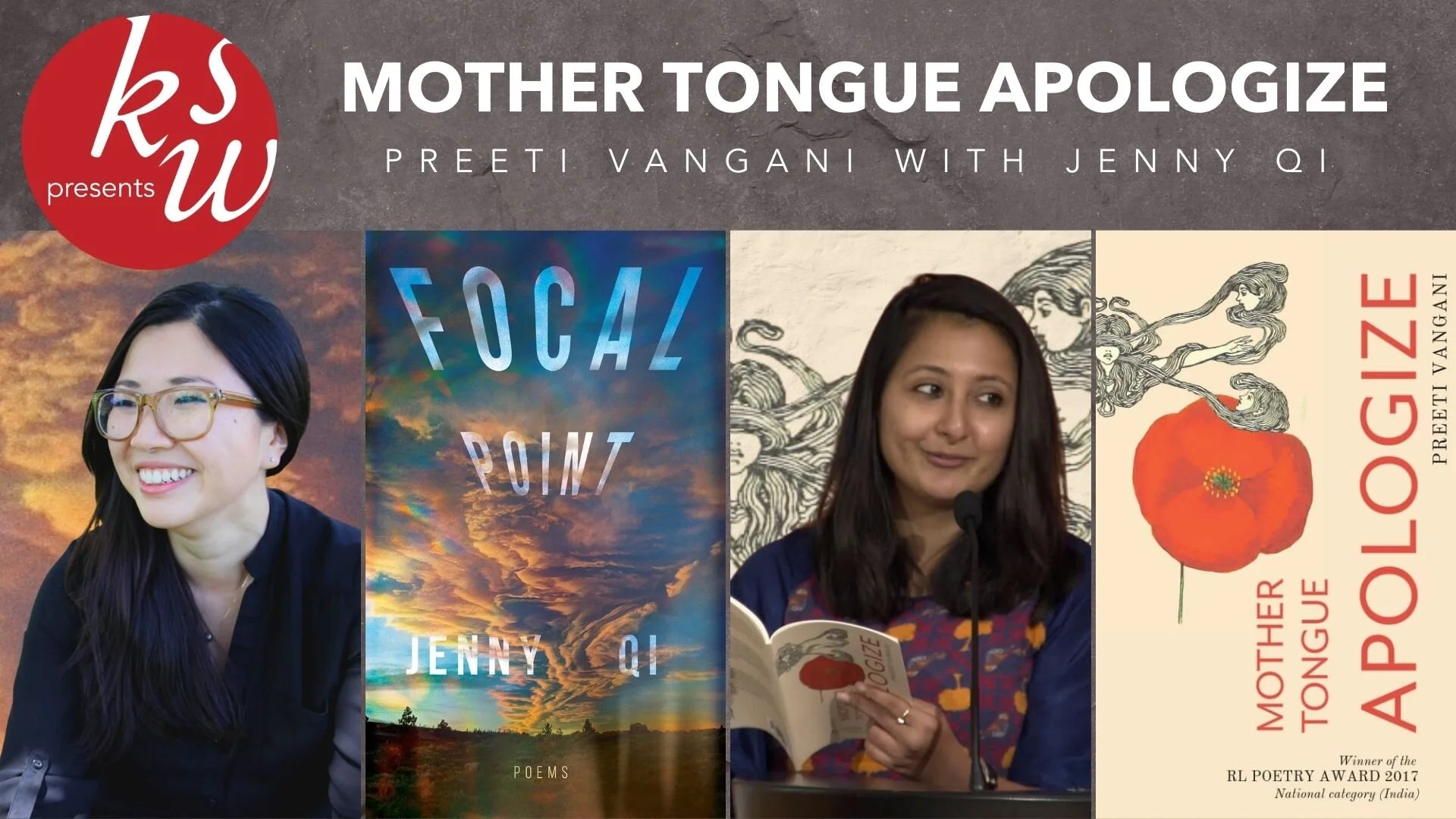 KSW Presents Preeti Vangani with Jenny Qi — Kearny Street Workshop