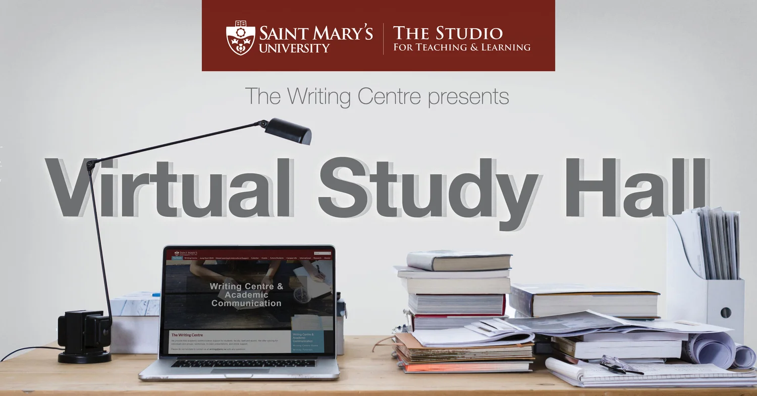 Pre-Winter Break Virtual Study Hall — Studio for Teaching & Learning