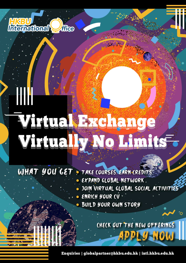 Virtual Exchange @ HKBU is now open! — Studio for Teaching & Learning