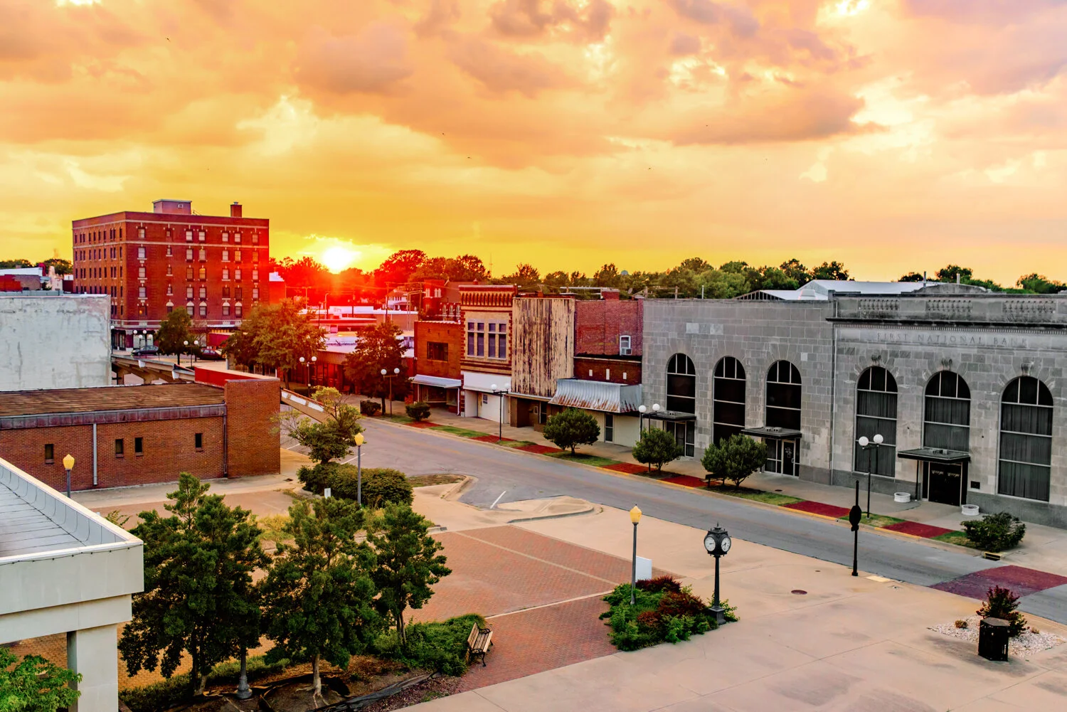 Coffeyville Kansas Street Map Coffeyville Kansas Stock Photos Free