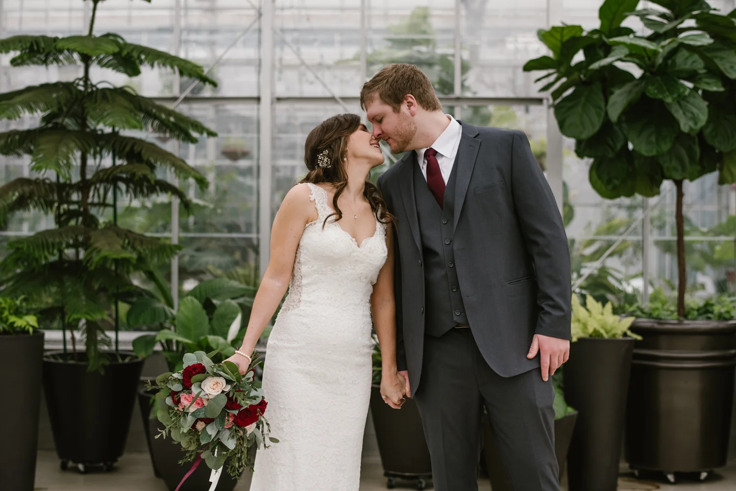 Grand Rapids, Michigan | March Greenhouse Wedding at Downtown Market | Ariel + Travis — Sydney ...
