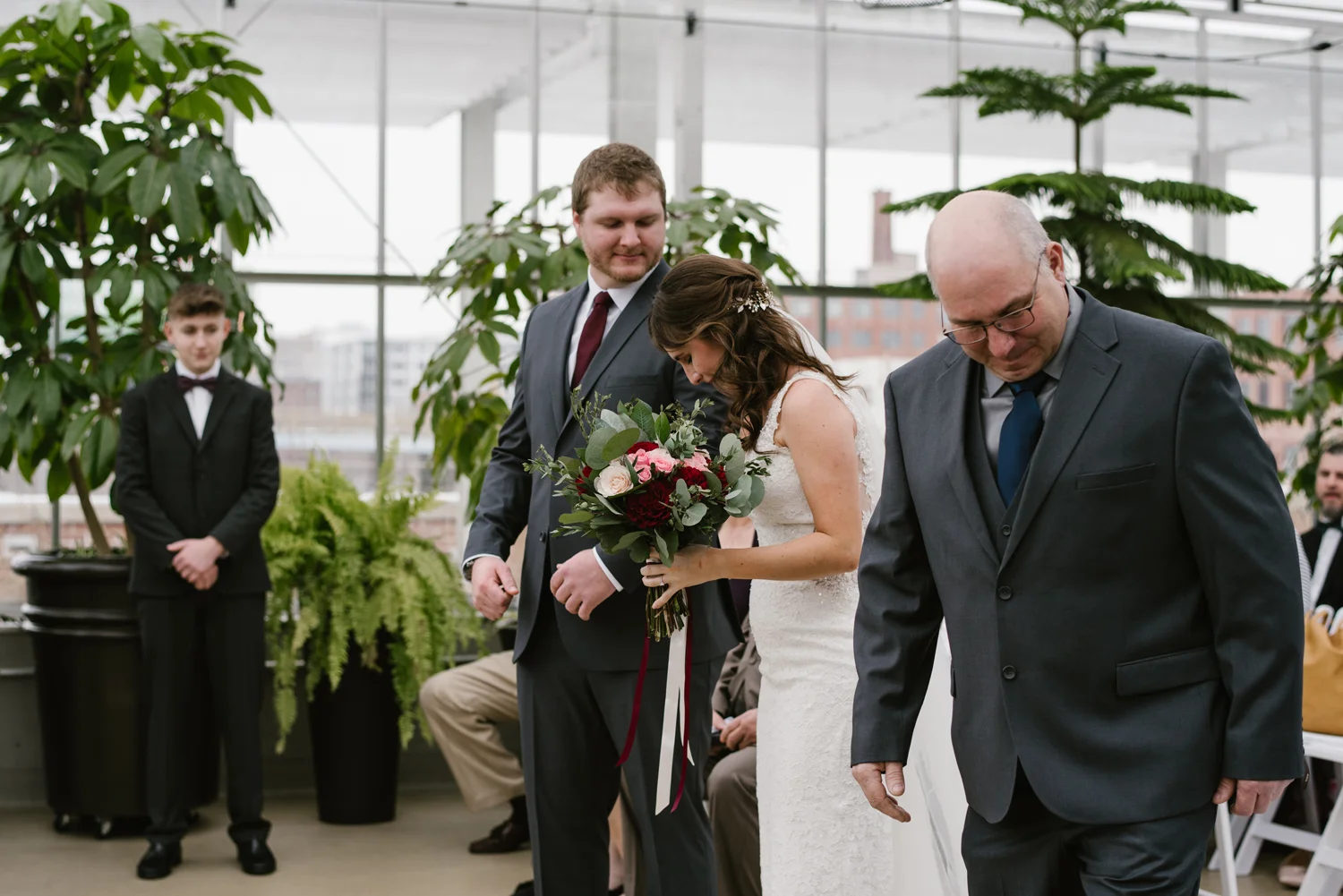 Grand Rapids, Michigan | March Greenhouse Wedding at Downtown Market | Ariel + Travis — Sydney ...