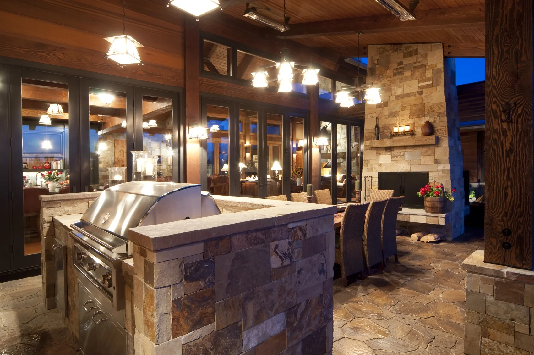 Outdoor Kitchens, Bluestone in Ulster County, Hudson Valley, Rockland ...