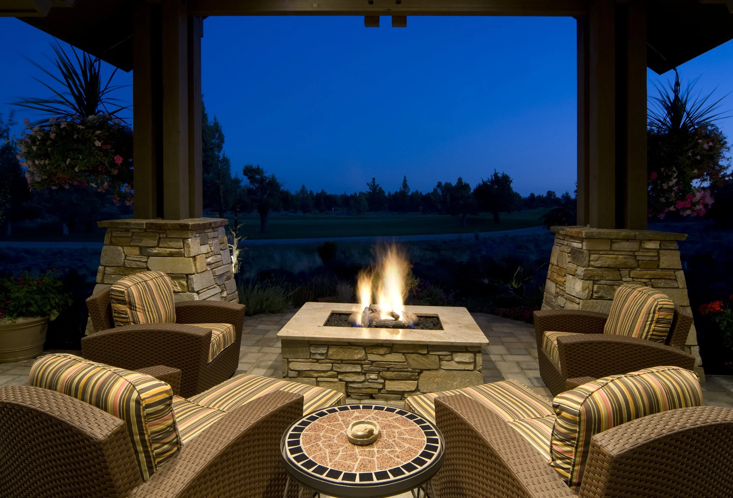 Outdoor Fireplace in Hudson Valley, NY | Landscape Supply & Materials ...