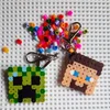 July 24 Minecraft Key Rings — Gloworm Studios