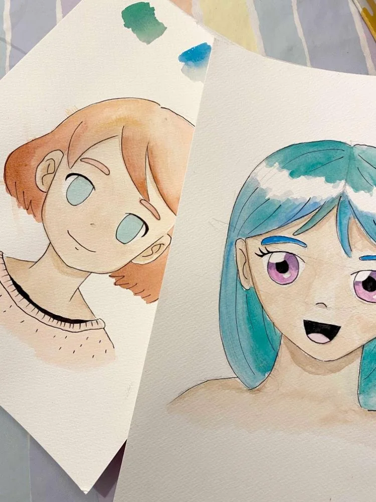 Anime kids art class — Gloworm Studios