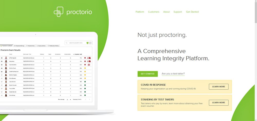 SMC Now Using Proctorio, an Online Monitoring Tool — The | Corsair