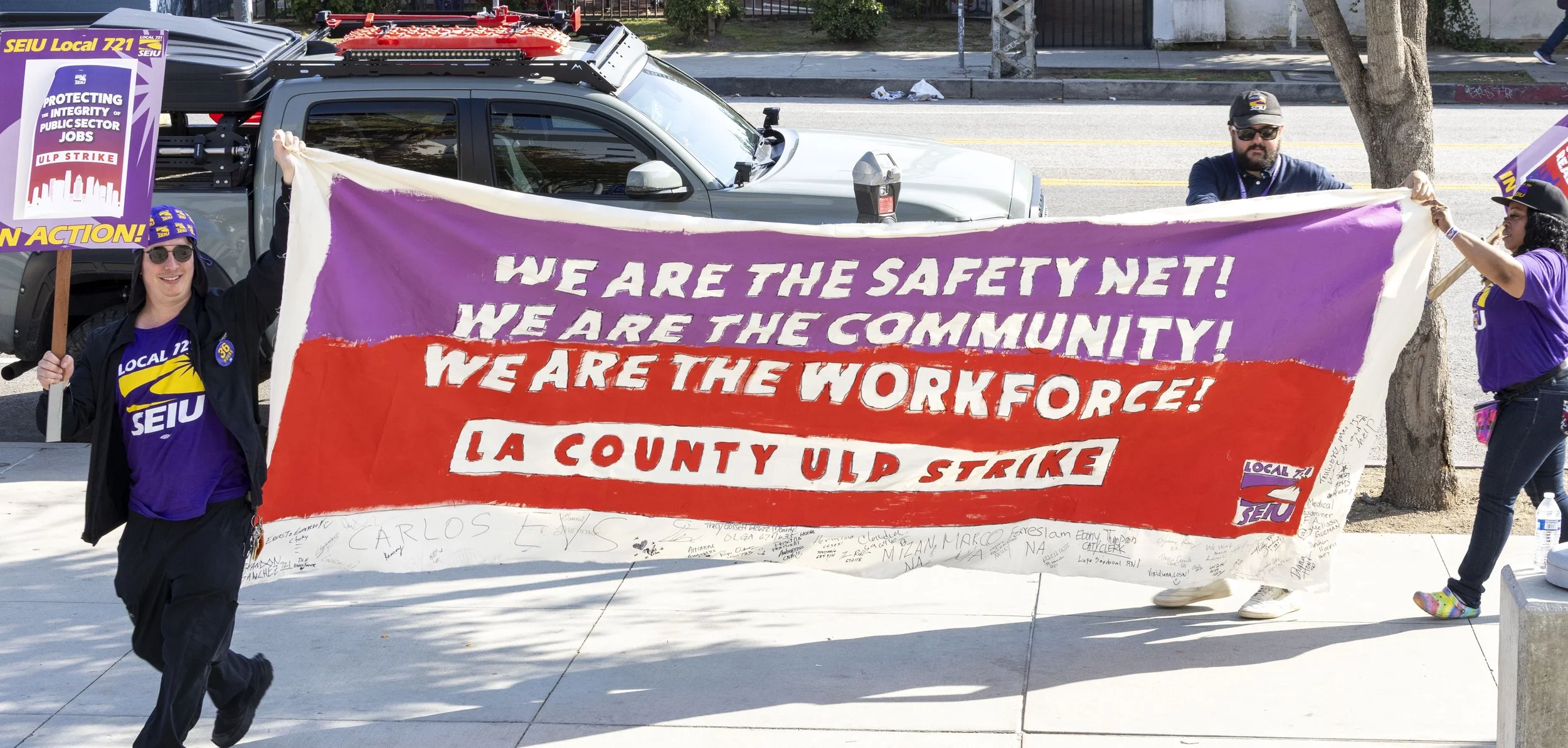 Union Strong: SEIU Local 721 Goes On 55,000-Member Strike — The | Corsair