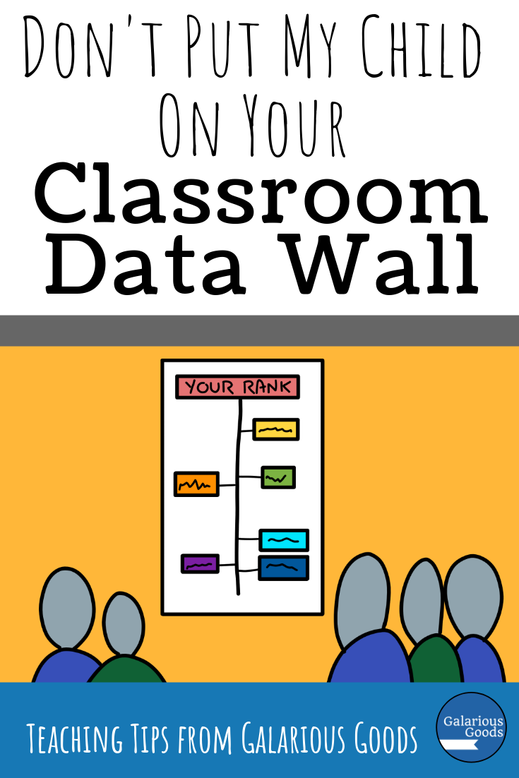 Don't Put My Child On Your Classroom Data Wall — Galarious Goods
