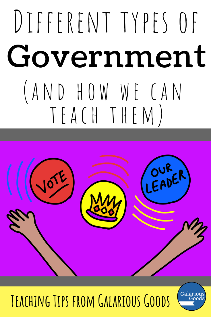 Different Types of Government (And How We Can Teach Them) — Galarious Goods