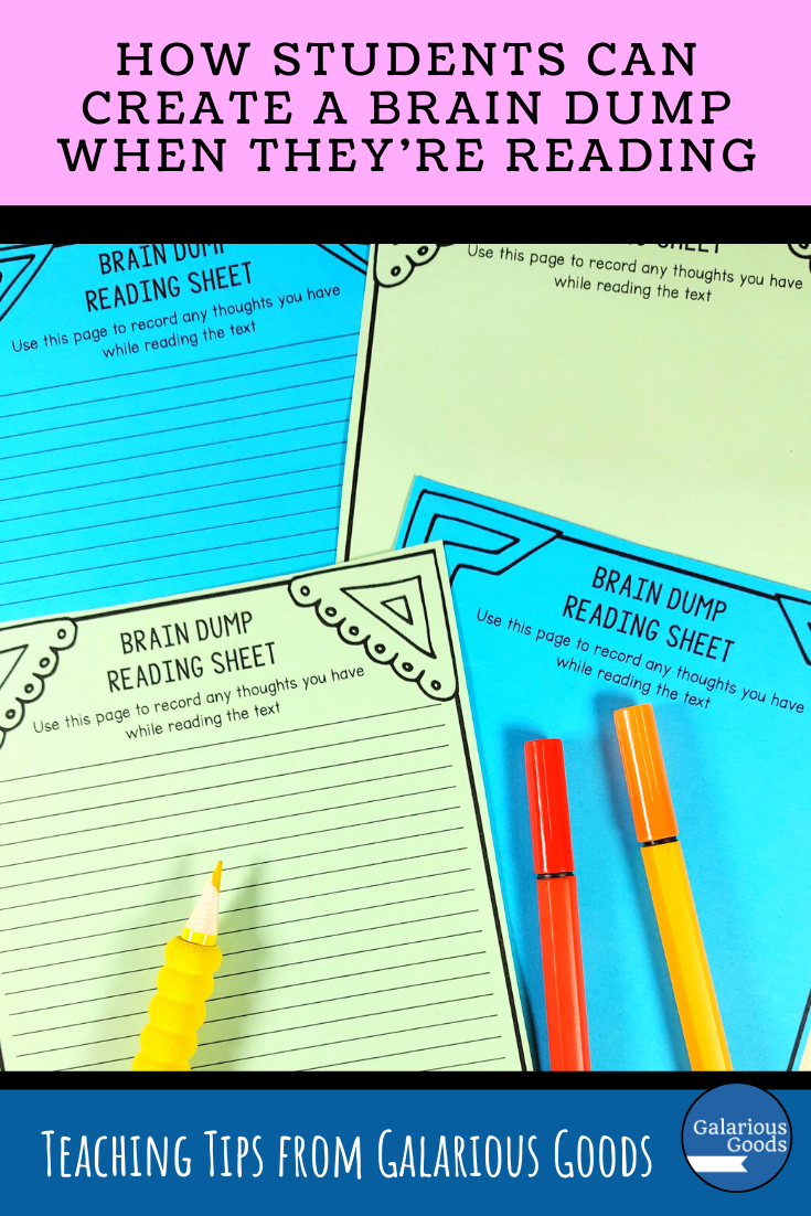 Just Empty Your Head! How Students Can Create a Brain Dump When They’re ...