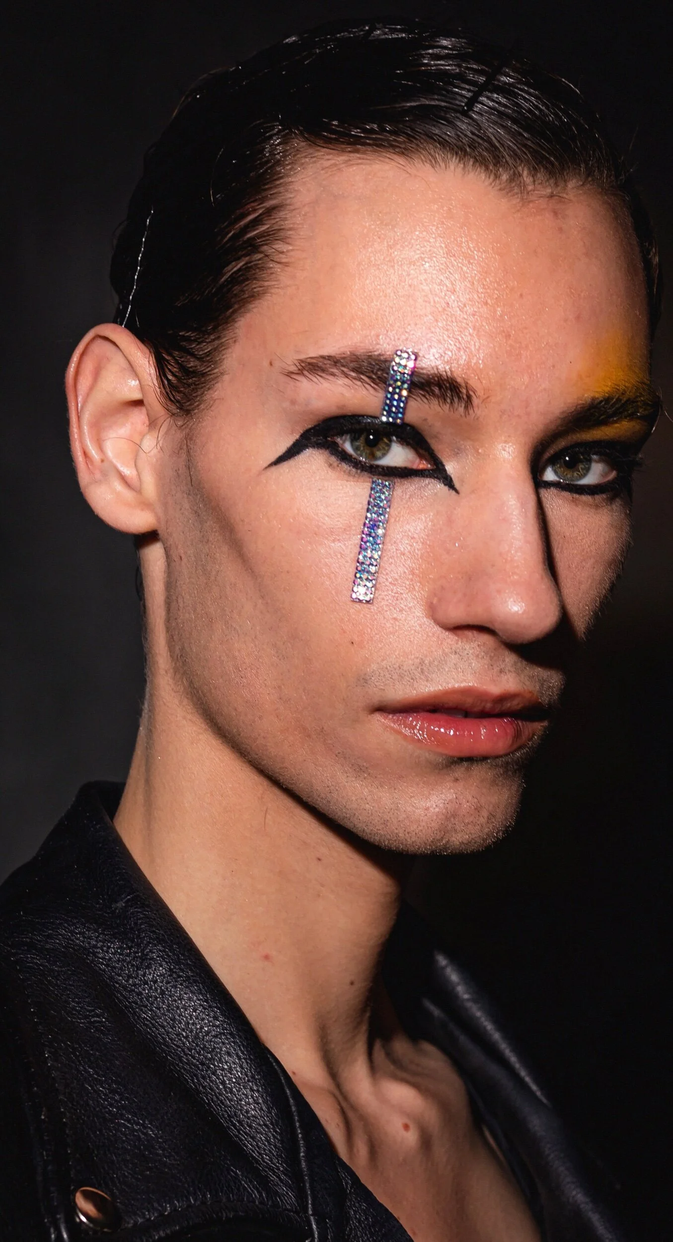 Futuristic Makeup Men