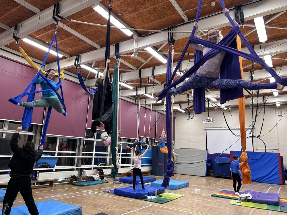 Silks Trapeze Hoop Rope for Kids and Adults in North London — Aerial Days