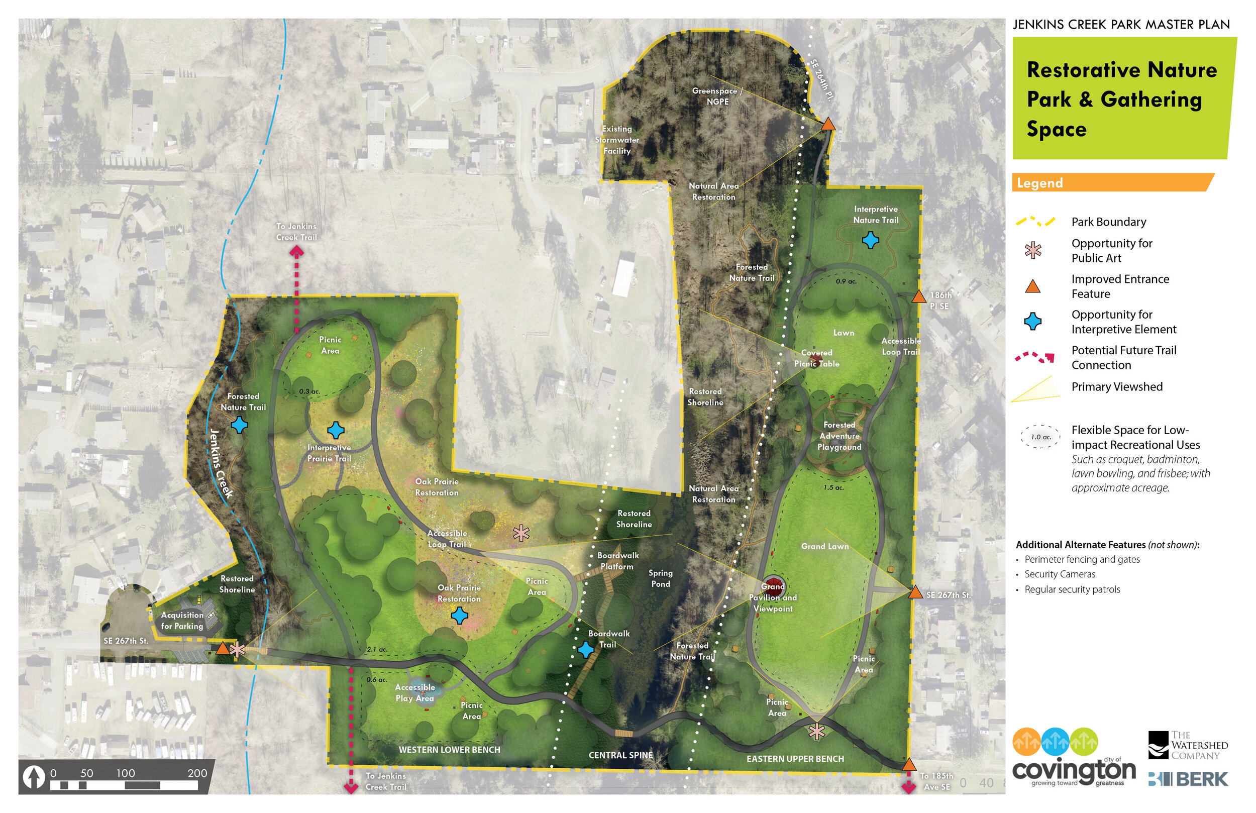 Jenkins Creek Park Master Plan — The Watershed Company