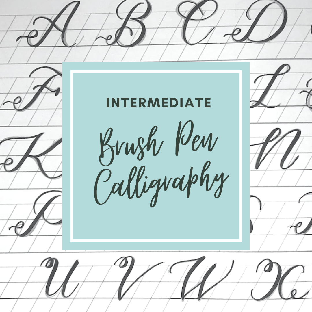 Intermediate Calligraphy - Lowercase and Capitals — Toasty Type