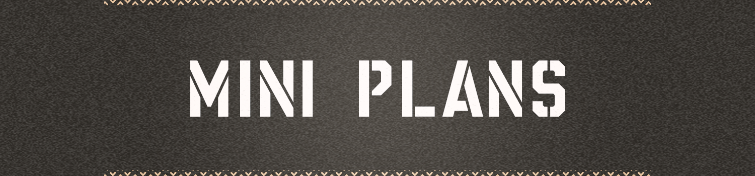 2024 Mini Plans — Army Gameday