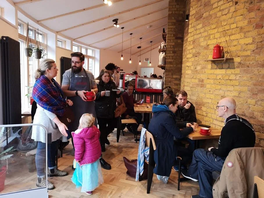 AHABA cafe — All Hallows Bow