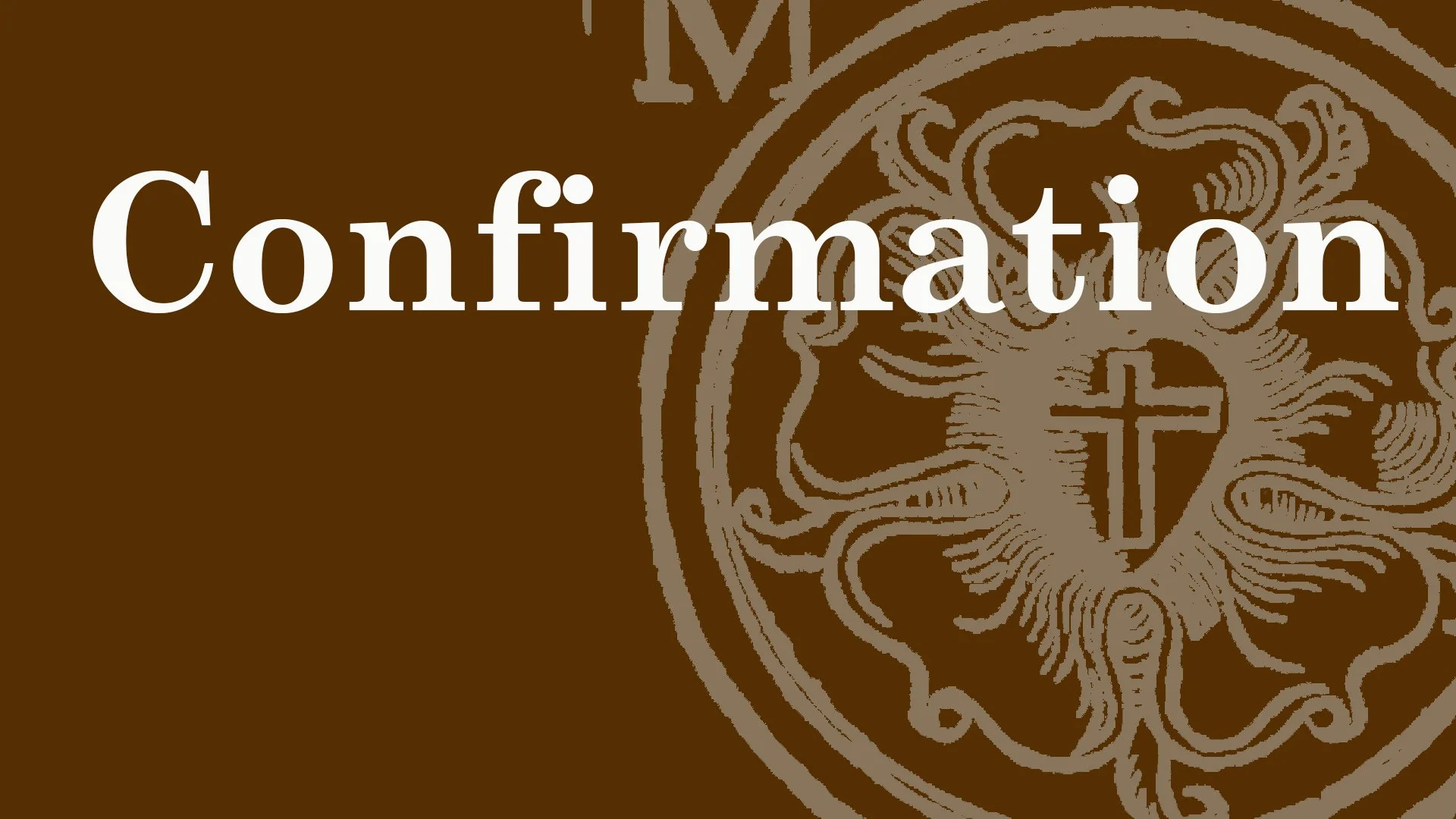 Confirmation Classes - 2023-2024 — Lord of Grace Lutheran Church