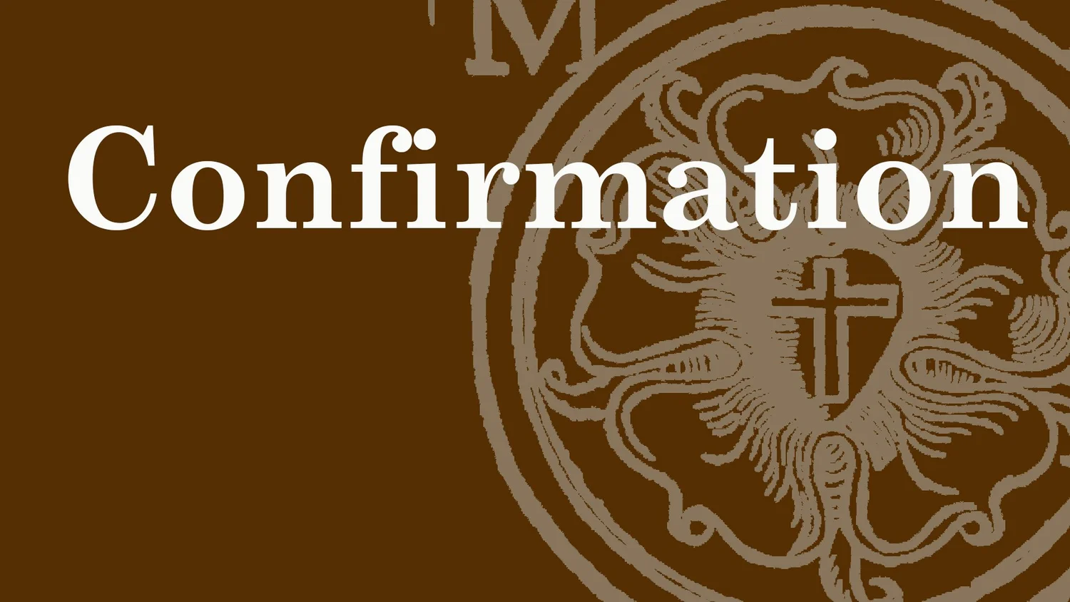 Confirmation Classes - 2023-2024 — Lord of Grace Lutheran Church