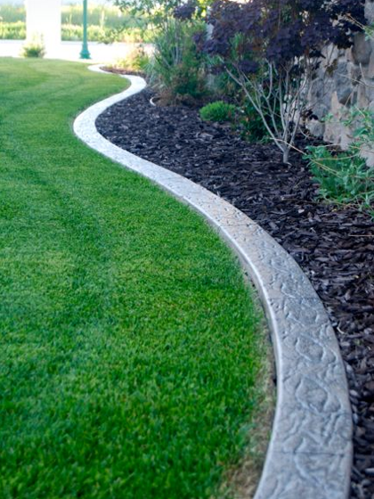 C&C Curbing: Concrete Landscape Curbing & Edging in Utah